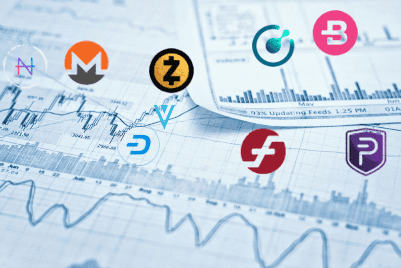 Privacy coins have shown an increase of over 2 billion US dollars